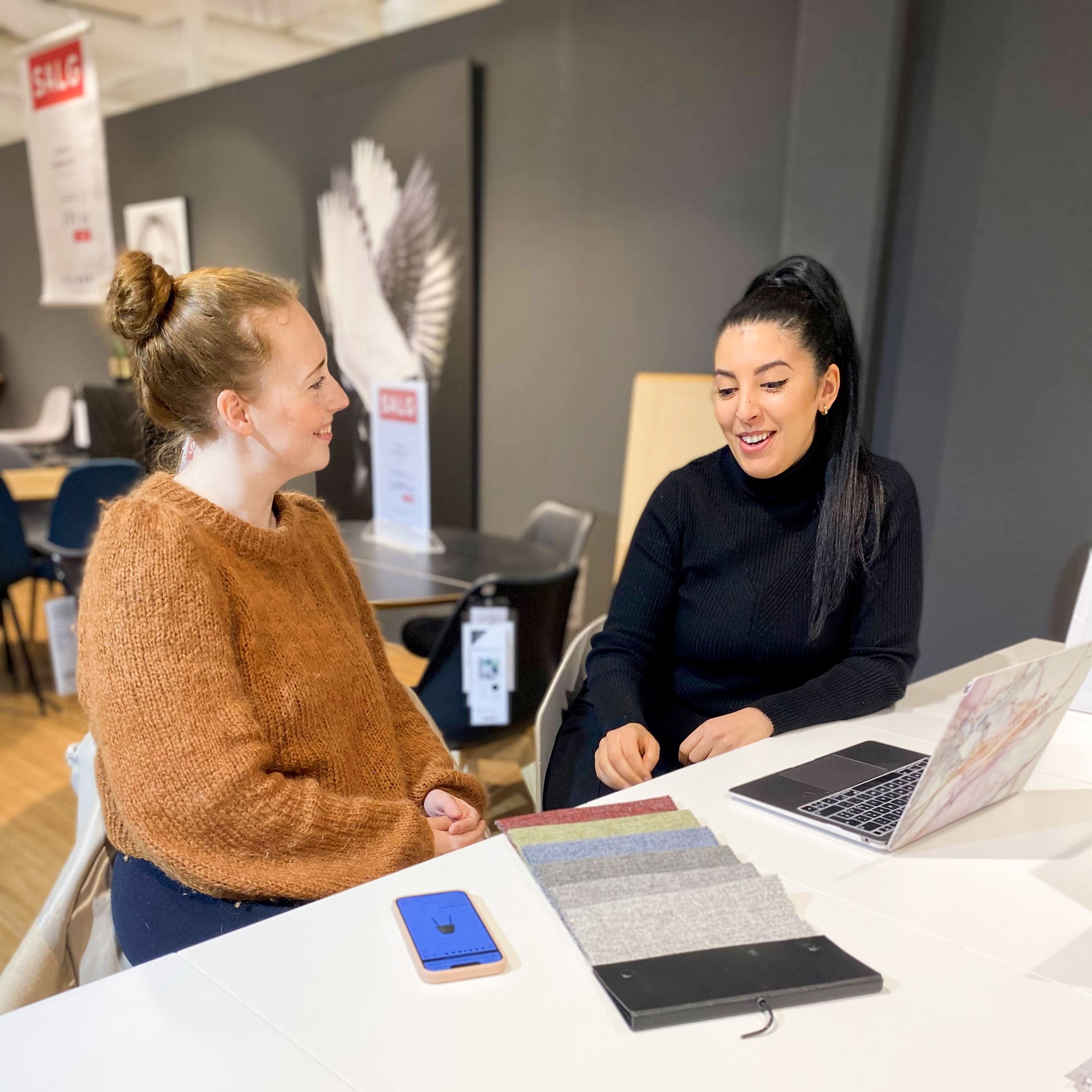 User testing in store